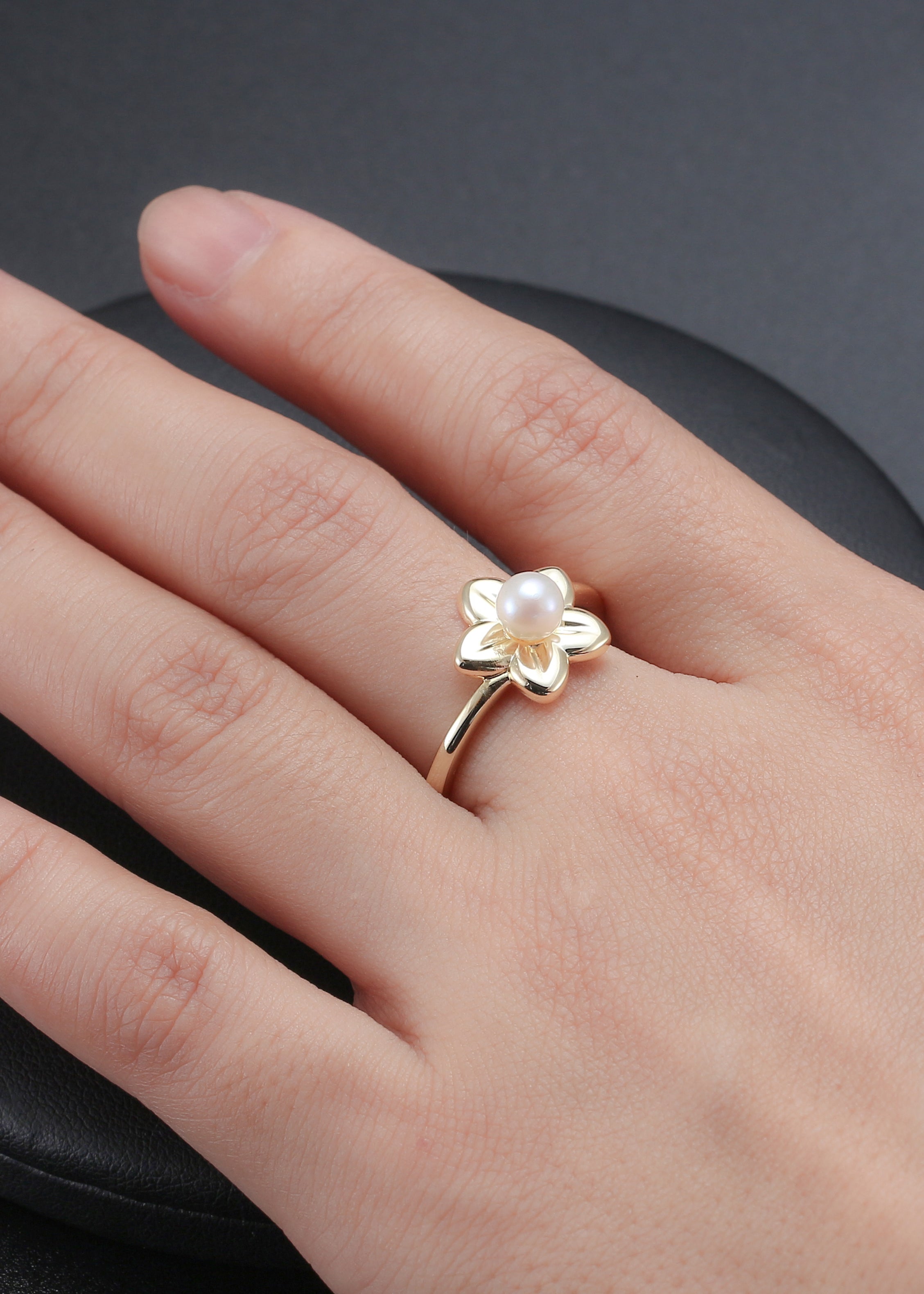 Sakura Ring - 14K Gold – Shiro Studio