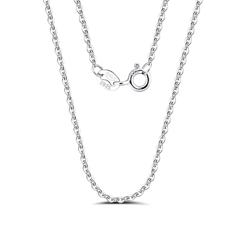Classic Rolo Chain Necklace - Sterling Silver – Shiro Studio